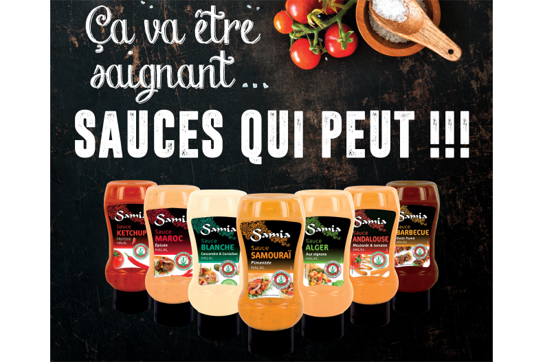 sansblanc » SAMIA – Campagne de communication de la gamme sauces